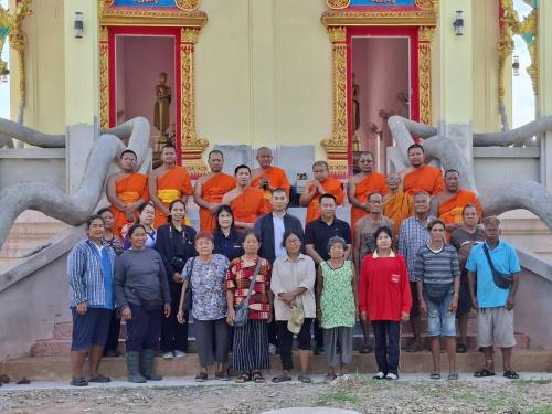 สำนักงานพระพุทธศาสนาจังหวัดนครสวรรค์ ร่วมลงพื้นที่ตรวจสอบแนวเขตการขอรับ ...